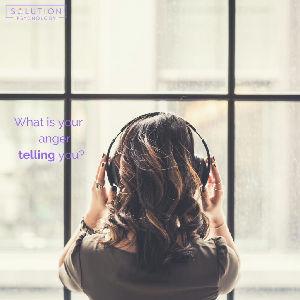 What is your anger telling you? - Solution Psychology